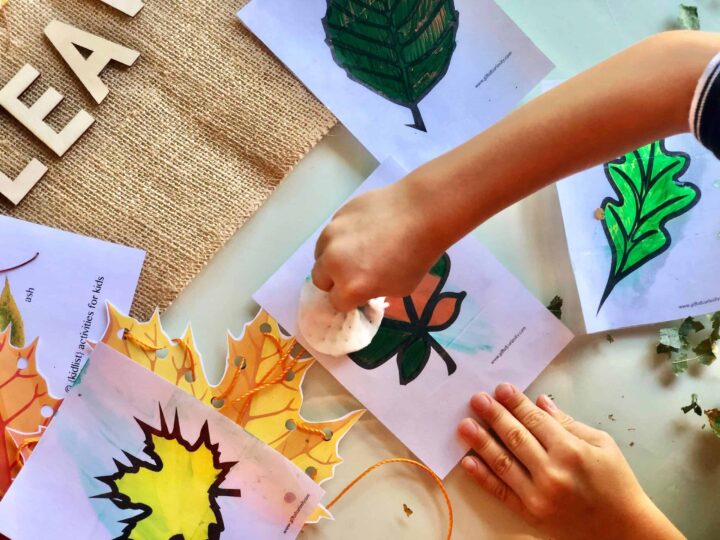 Fun Sensory Play with Changing Leaves Activities for Kids - Lil Tigers