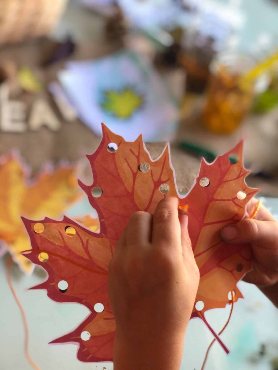Fun Sensory Play with Changing Leaves Activities for Kids - Lil Tigers