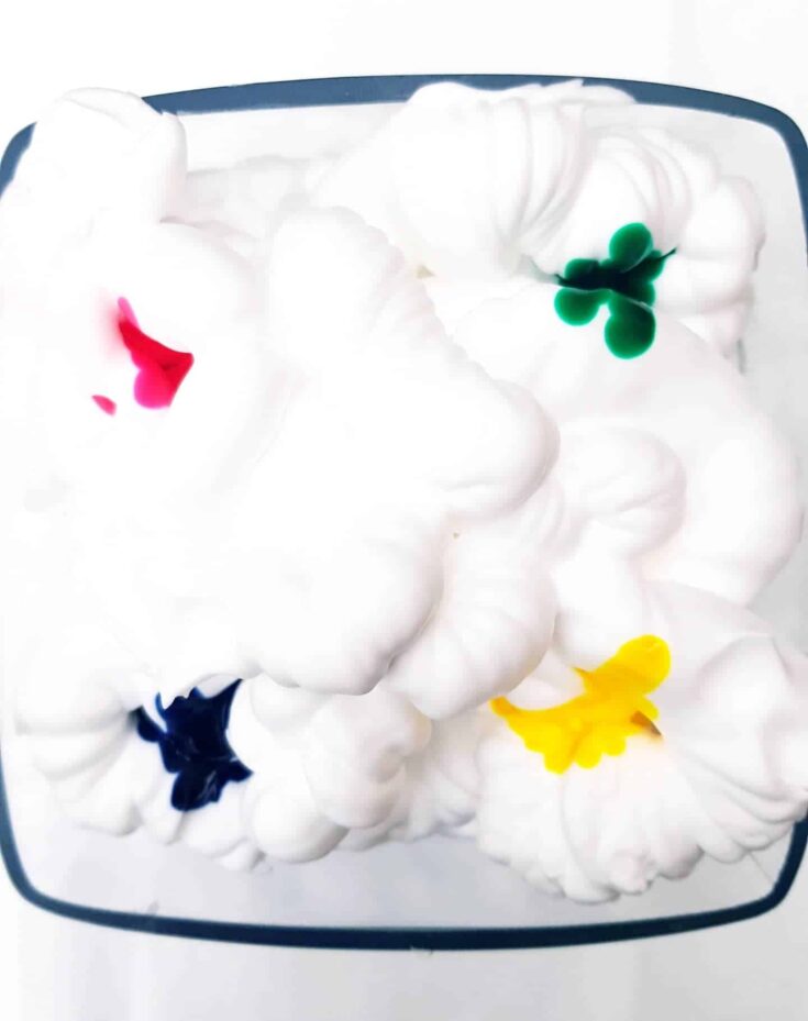 Rainbow Cloud Experiment - DIY Rain Cloud In a Jar