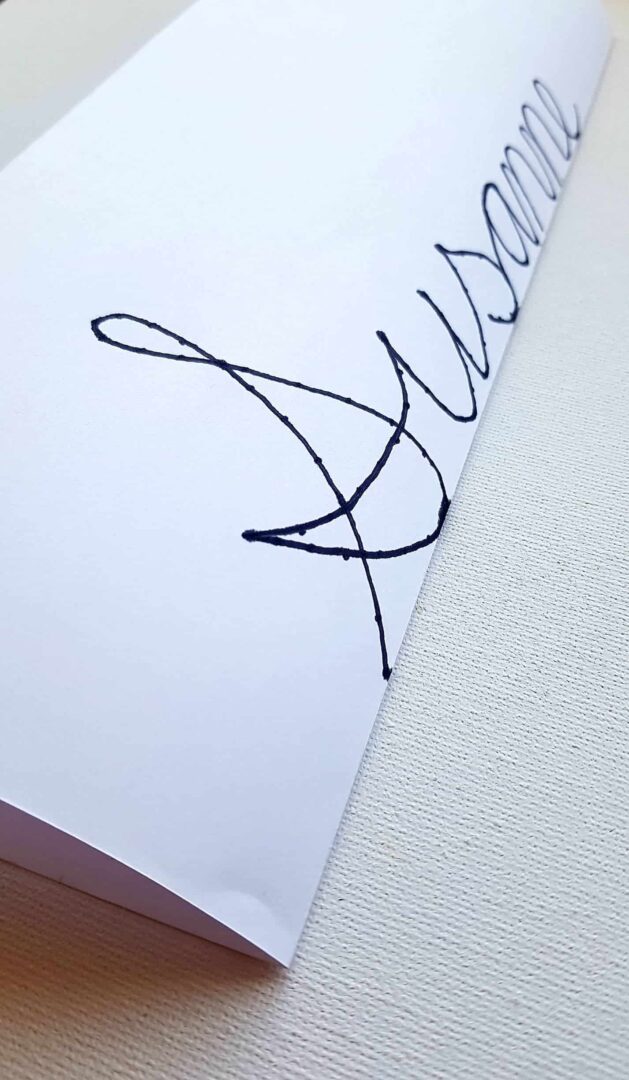 How to Make Fun Cursive Name Monster With Kids - Lil Tigers