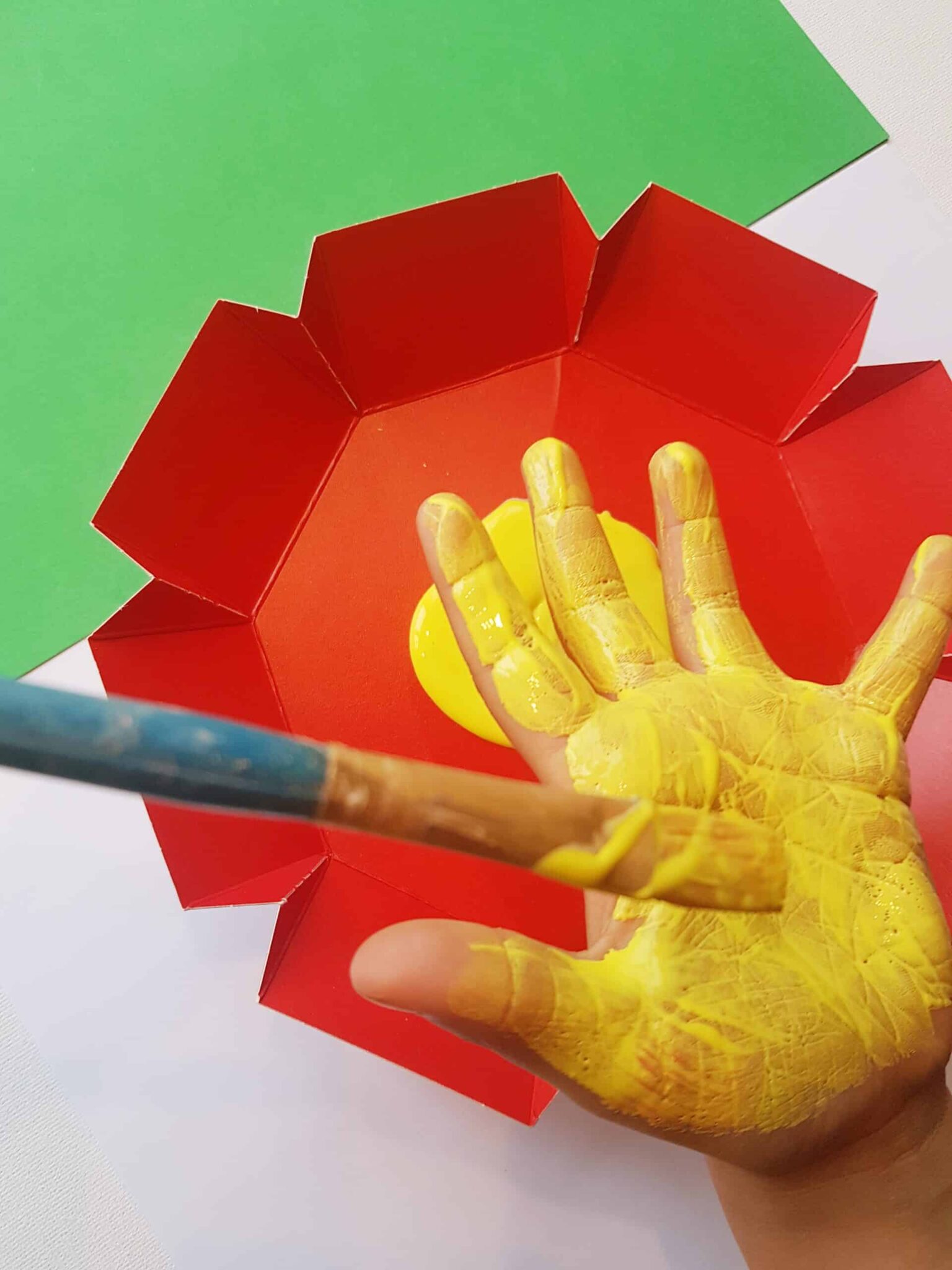 How to Make Your Own Handprint Chicken Craft for Kids - Lil Tigers