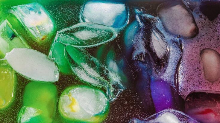 Fizzy Ice Cubes Experiment for Kids - DIY Ice Play