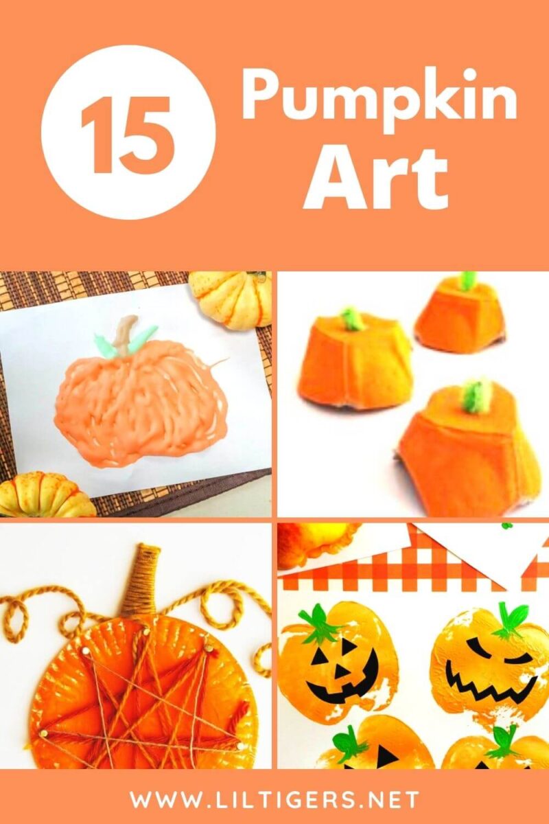 20 Easy Pumpkin Art Projects for Kids - Lil Tigers Fun Fall Activities