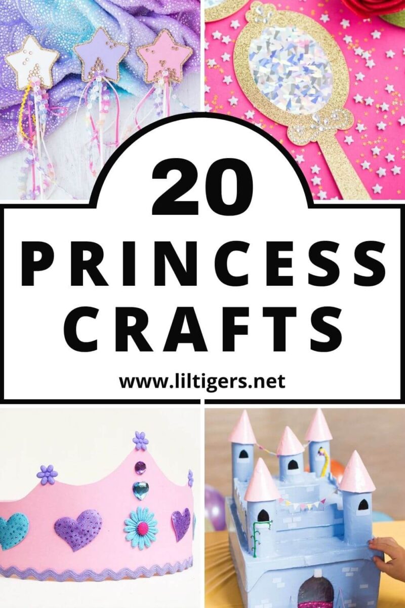 20 Best Princess Crafts for Kids - Lil Tigers Lil Tigers