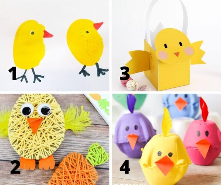 Free Printable Easter Chick Template & Coloring Pages - Lil Tigers