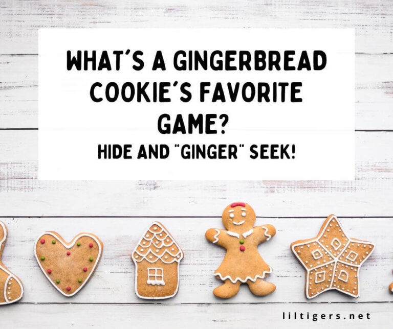 100 Best Gingerbread Man Jokes - Lil Tigers Lil Tigers