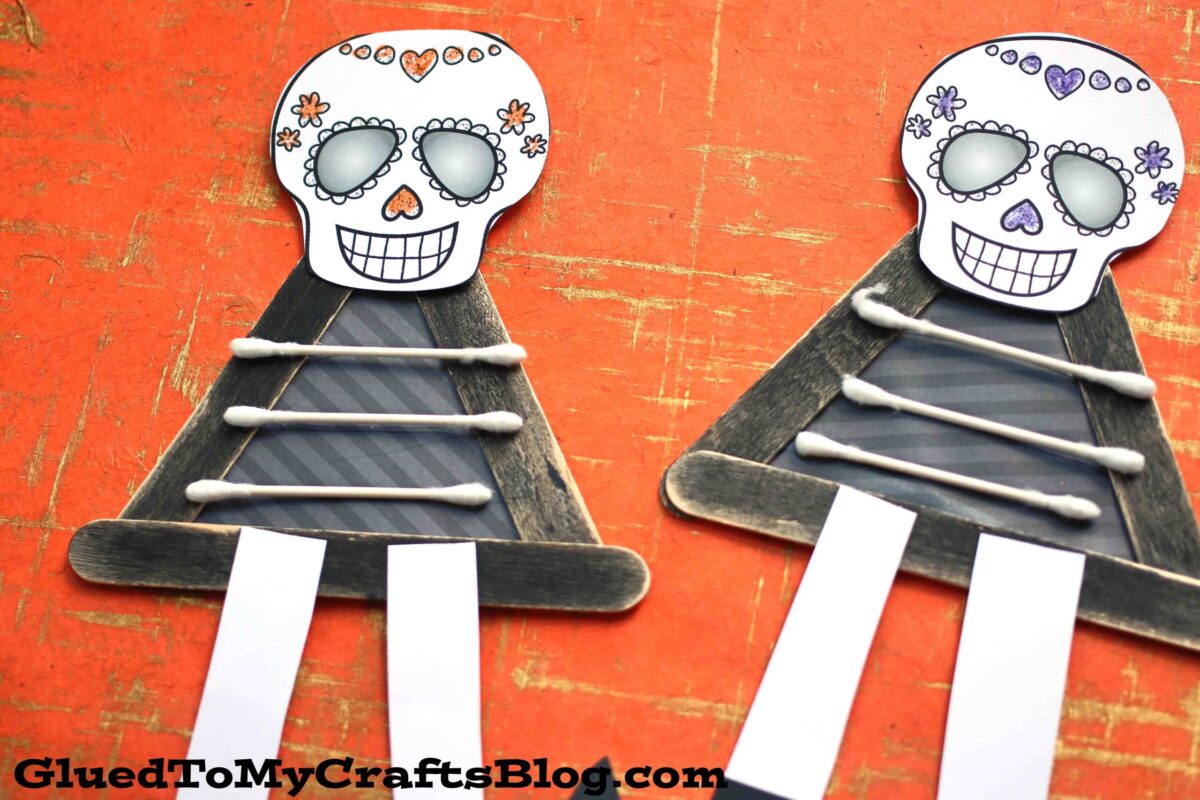 30 Fun Skeleton Crafts for Halloween - Lil Tigers Lil Tigers