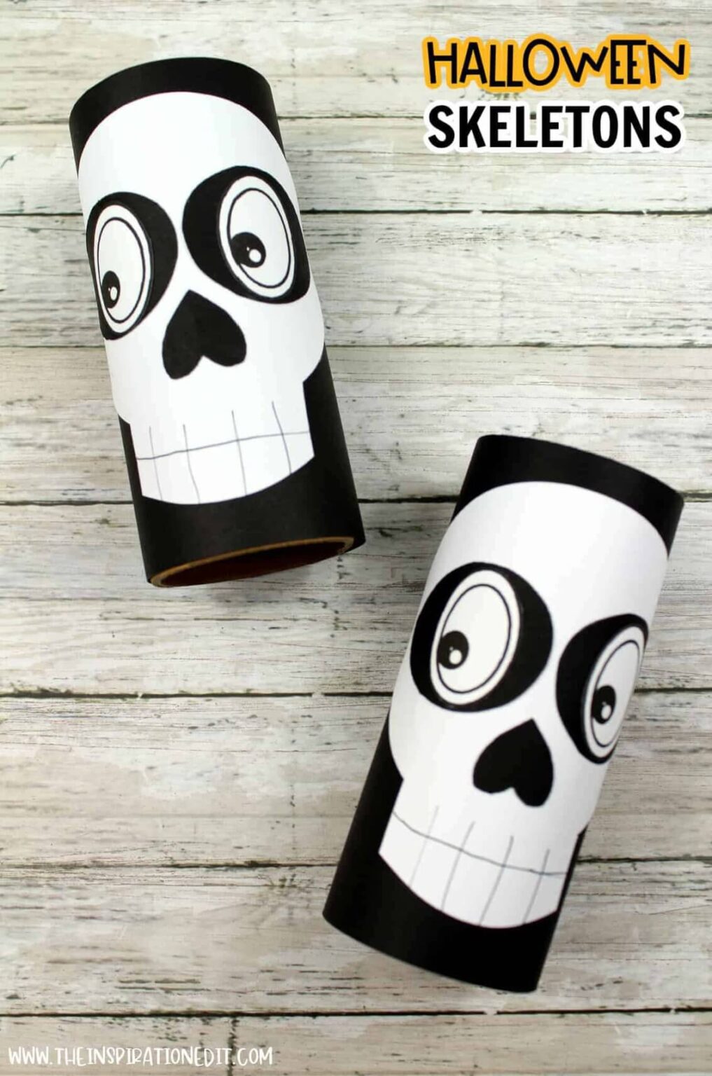 30 Fun Skeleton Crafts for Halloween - Lil Tigers Lil Tigers