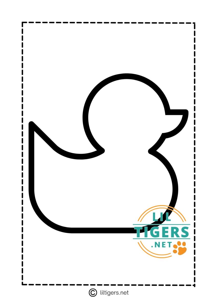 7 Free Printable Duck Templates - Lil Tigers Lil Tigers