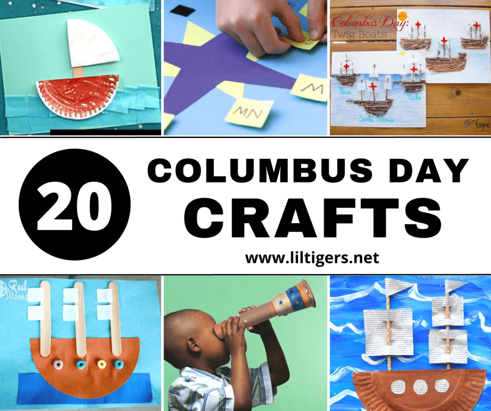 30 Best Columbus Day Crafts and Activities for Kids - Lil Tigers Lil Tigers