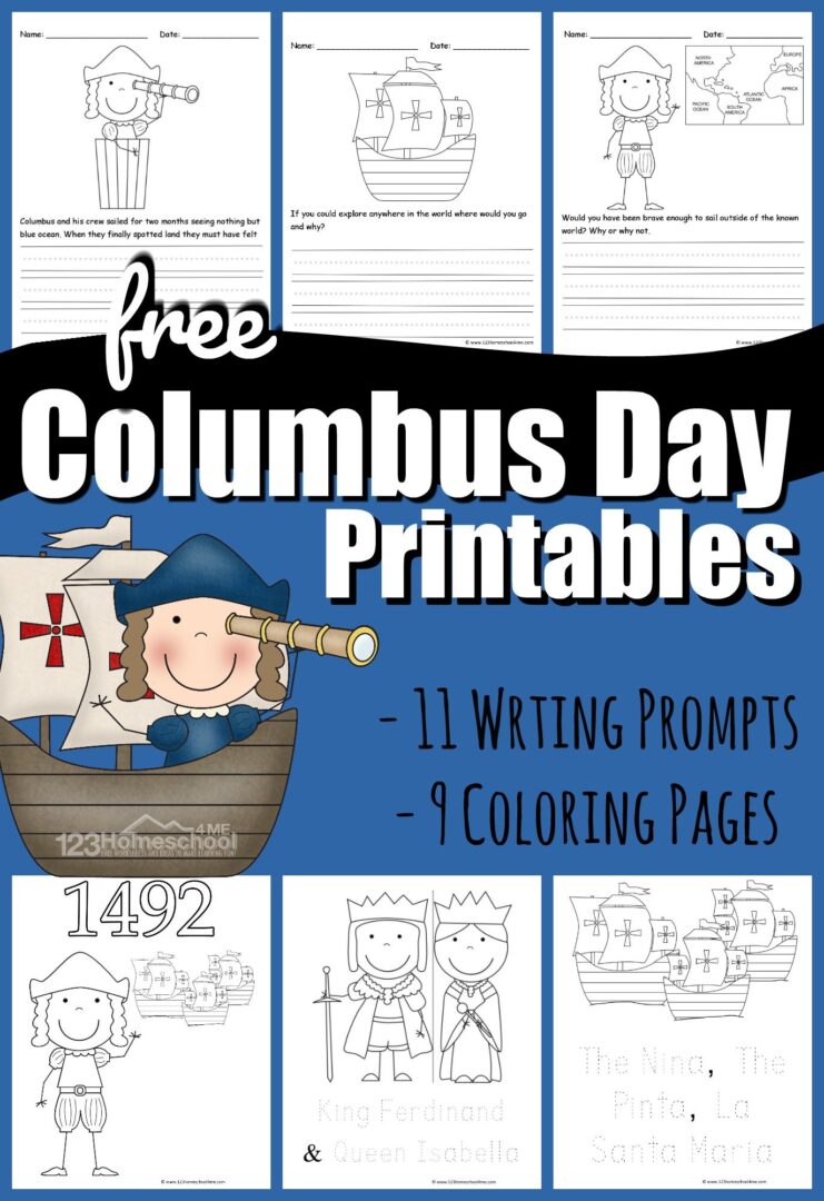 30 Best Columbus Day Crafts and Activities for Kids - Lil Tigers Lil Tigers