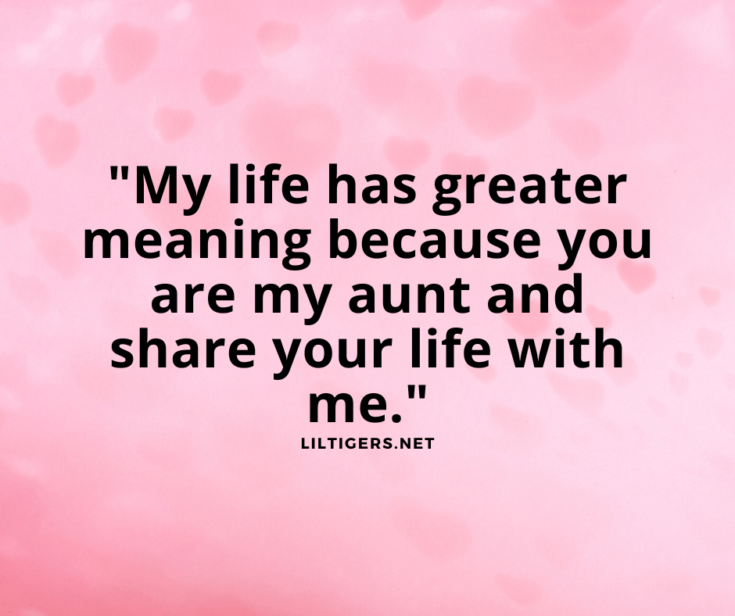 170 Best Aunt Quotes and Sayings - Lil Tigers Lil Tigers
