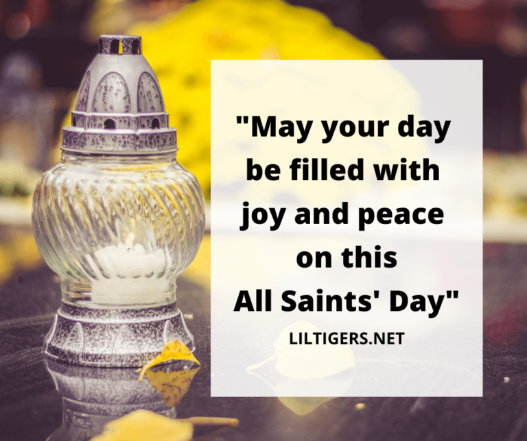 100 All Saints Day Quotes, Wishes, & Messages - Lil Tigers