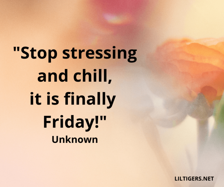 120 Best Friday Quotes to Start the Weekend - Lil Tigers