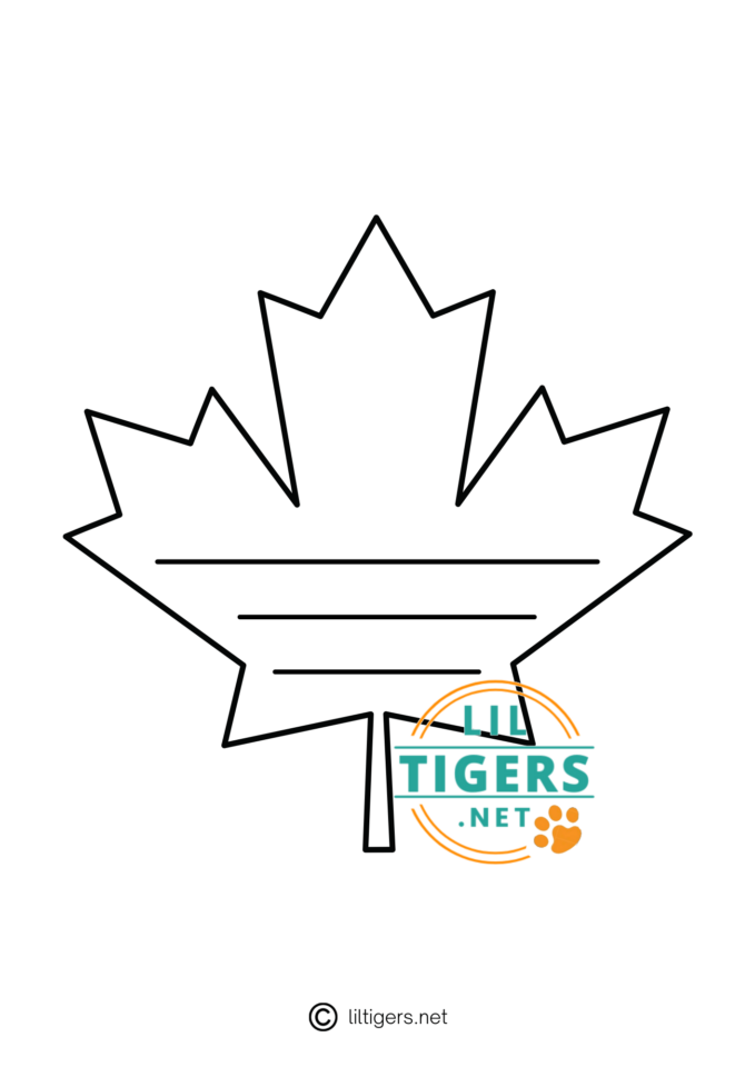 Free Printable Maple Leaf Templates - Lil Tigers