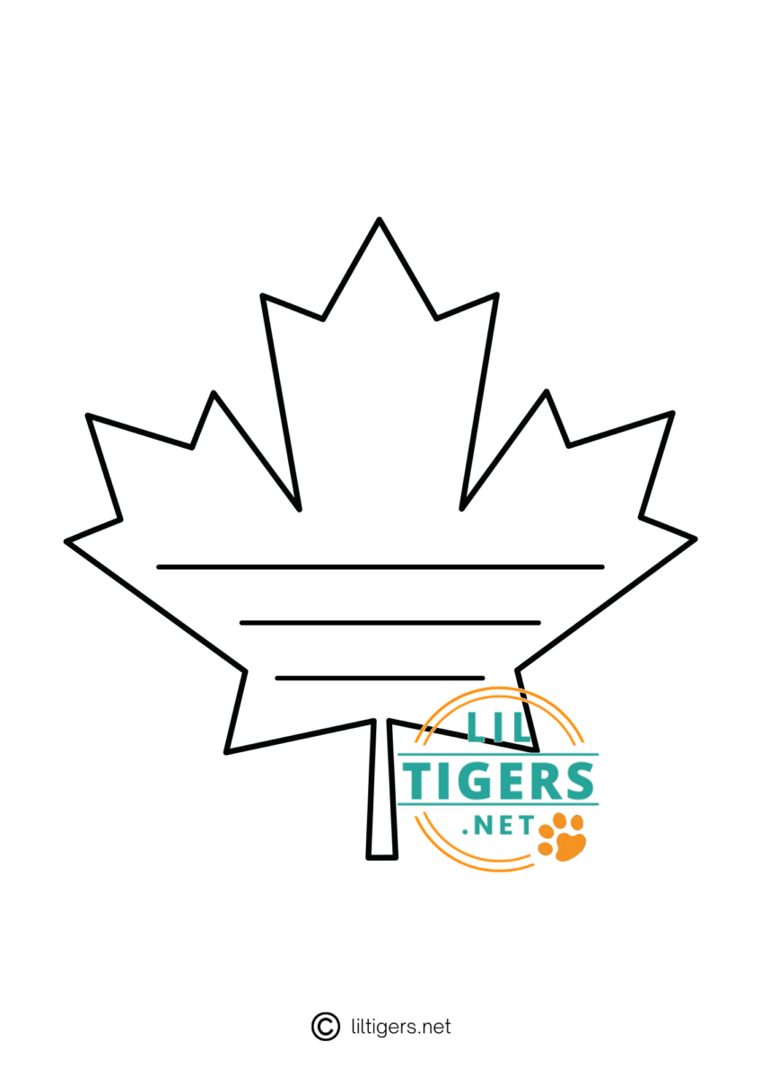 Free Printable Maple Leaf Templates - Lil Tigers