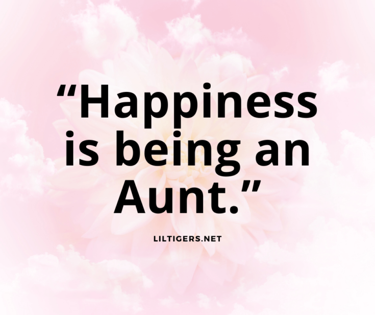 170 Best Aunt Quotes and Sayings - Lil Tigers Lil Tigers