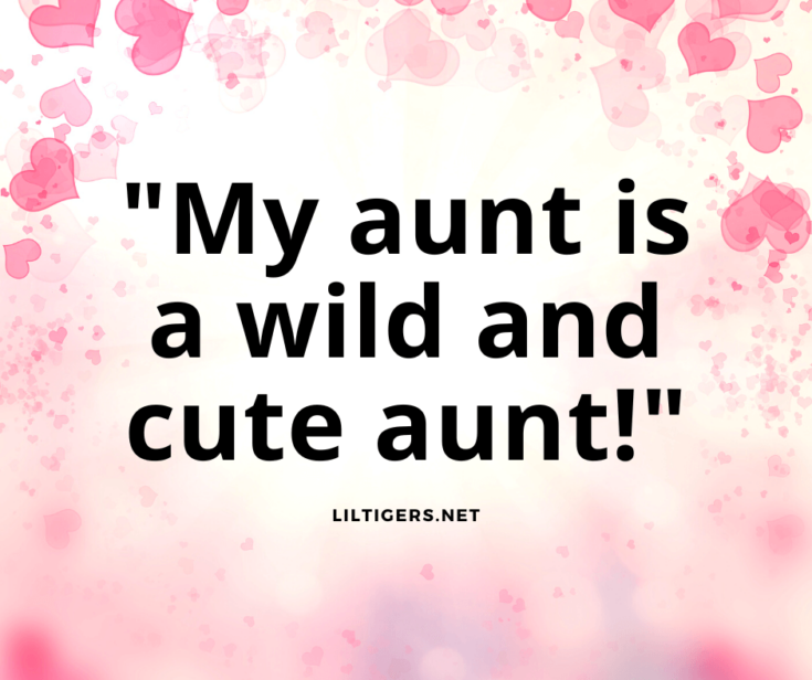170 Best Aunt Quotes and Sayings - Lil Tigers Lil Tigers
