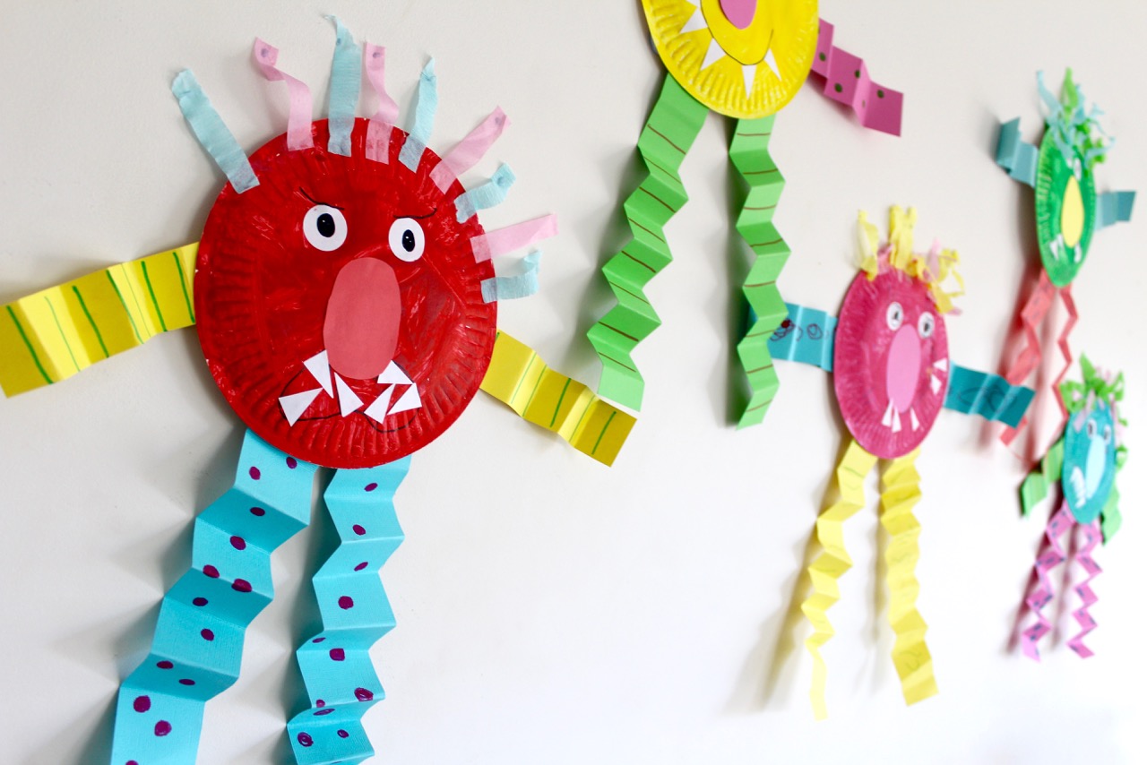 40 Easy Monster Crafts for Kids - Lil Tigers