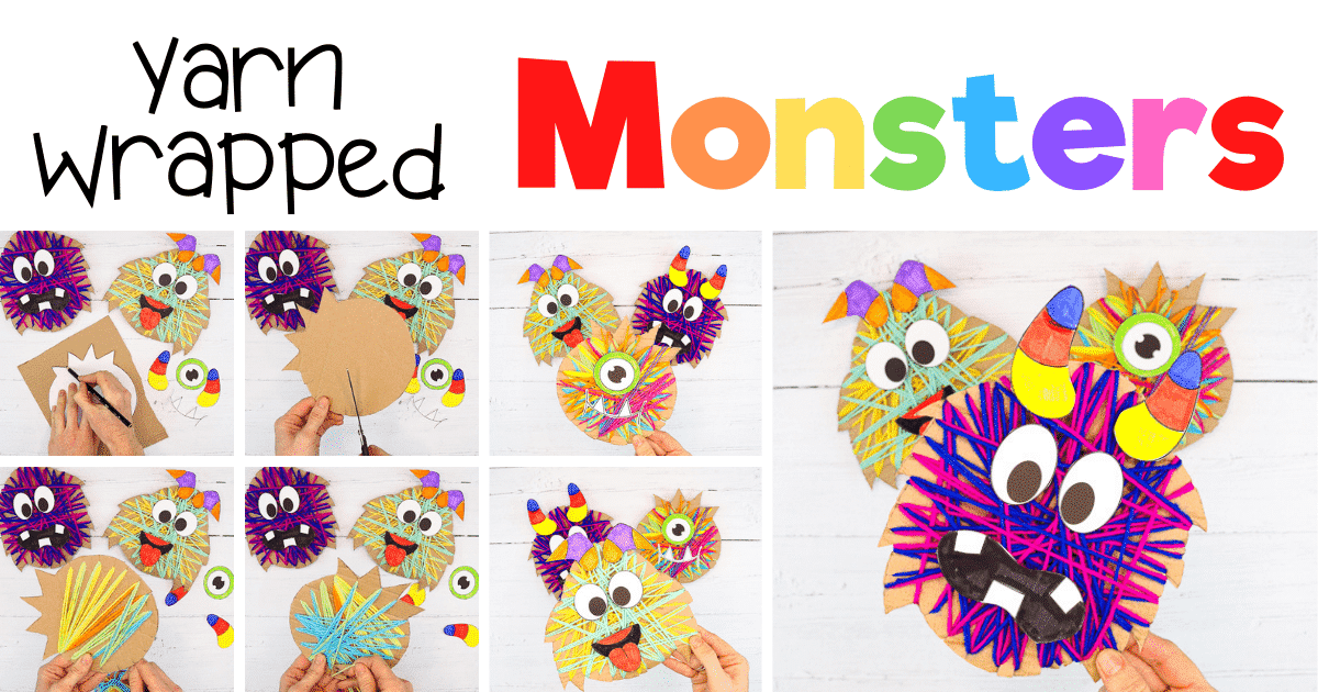 40 Easy Monster Crafts for Kids - Lil Tigers