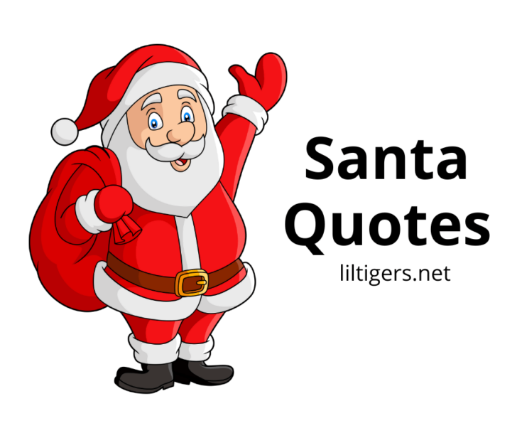 100 Best Santa Quotes for Kids - Lil Tigers