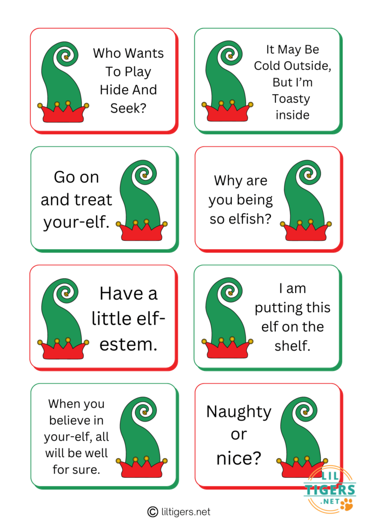 120 Best Elf on the Shelf Quotes incl. Free Printables - Lil Tigers