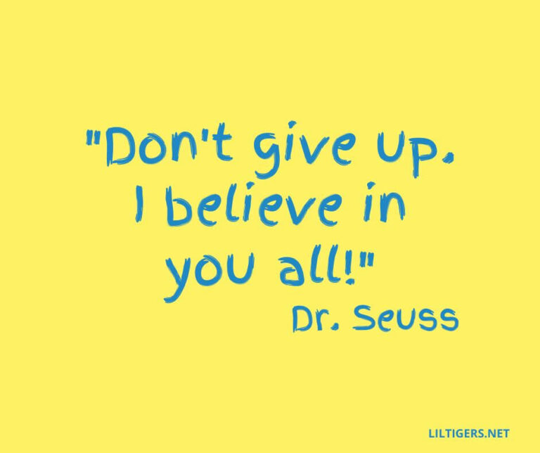 85 Best Dr. Seuss Quotes for Kids - Lil Tigers