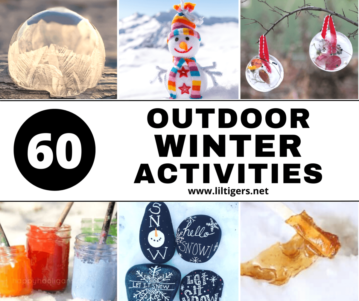 60 Fun Outdoor Winter Activities for Kids - Lil Tigers