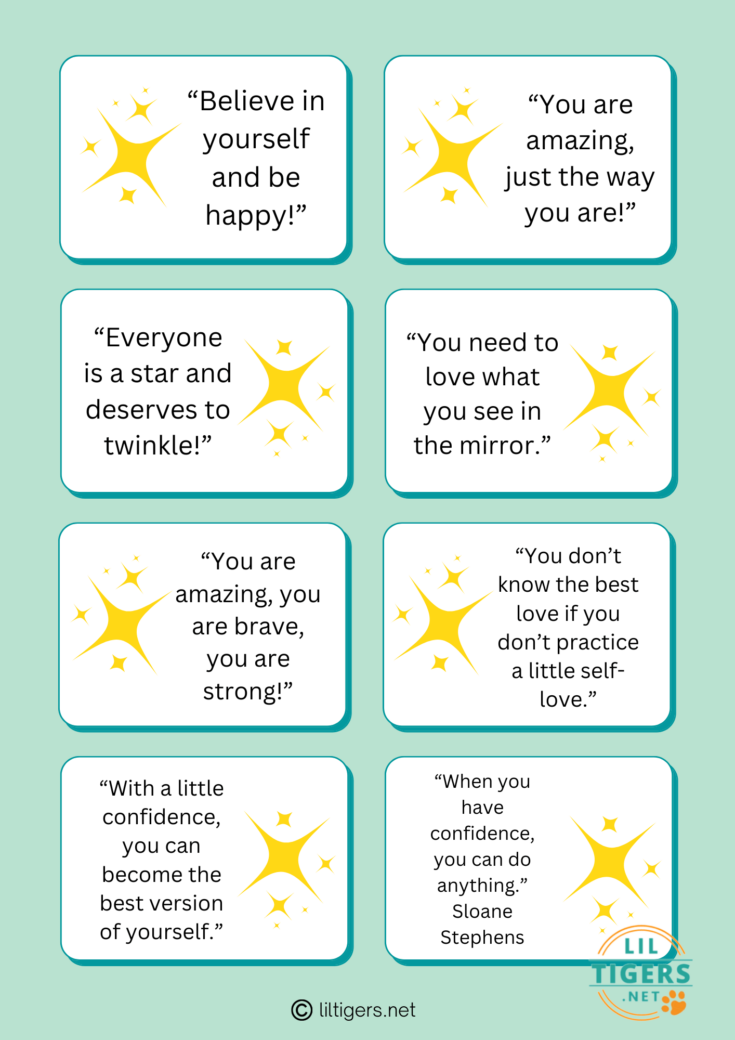 100 Best Confidence Quotes for Kids to Inspire - Lil Tigers