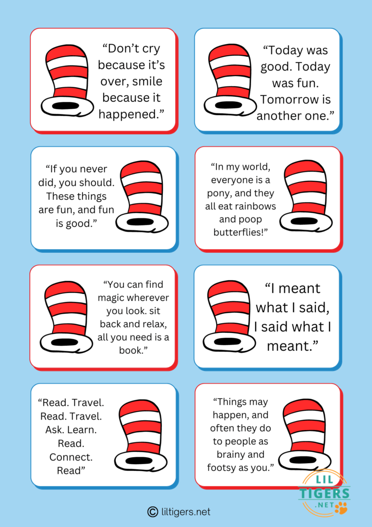 85 Best Dr. Seuss Quotes for Kids - Lil Tigers
