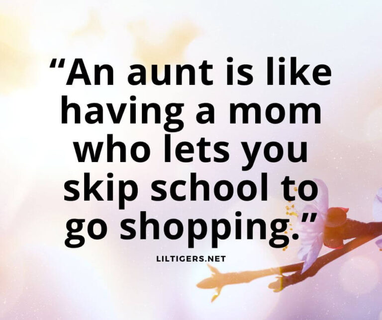 170 Best Aunt Quotes And Sayings Lil Tigers Lil Tigers