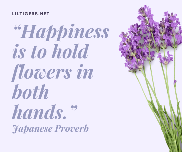 120 Best Flower Quotes for Kids - Lil Tigers