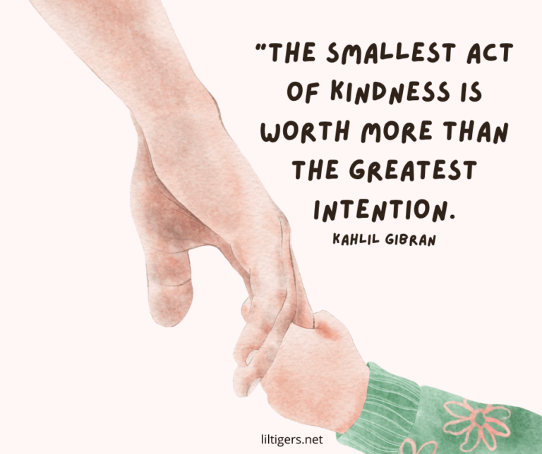 165 Inspiring Kindness Quotes for Kids - Lil Tigers