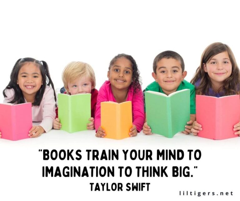 170 Best Reading Quotes for Kids - Lil Tigers