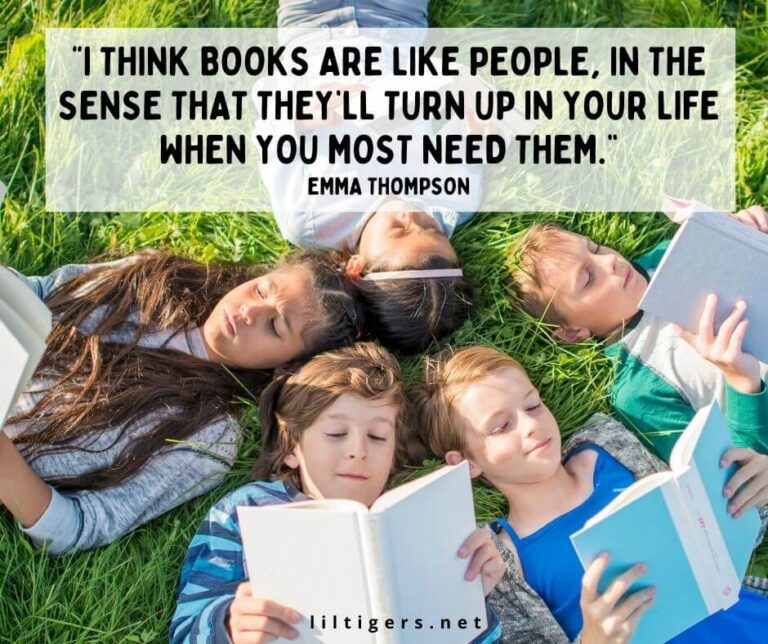 170 Best Reading Quotes for Kids - Lil Tigers