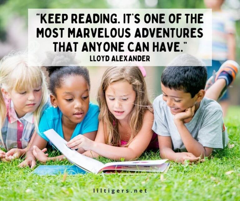 170 Best Reading Quotes for Kids - Lil Tigers