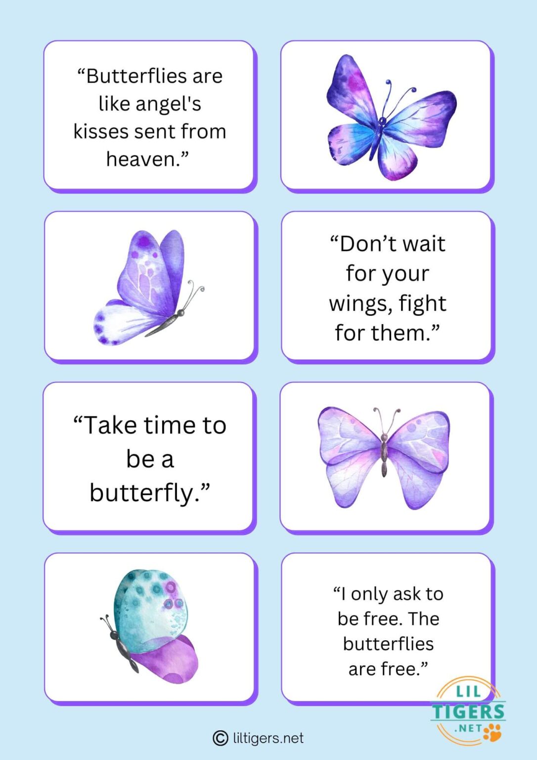 110 Inspiring Butterfly Quotes for Kids - Lil Tigers