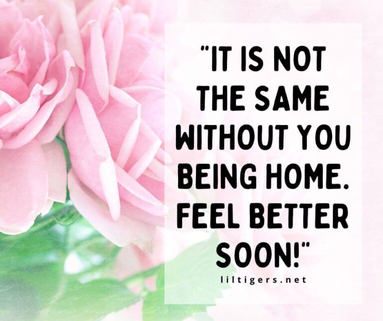 185 Best Get Well Soon Wishes & Messages for Kids - Lil Tigers