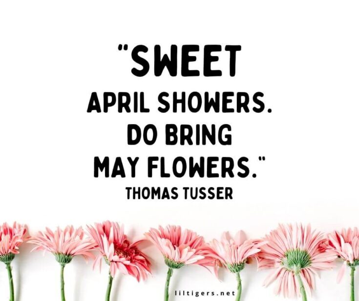 205 Hello April Quotes, Sayings, & Wishes 2025 - Lil Tigers