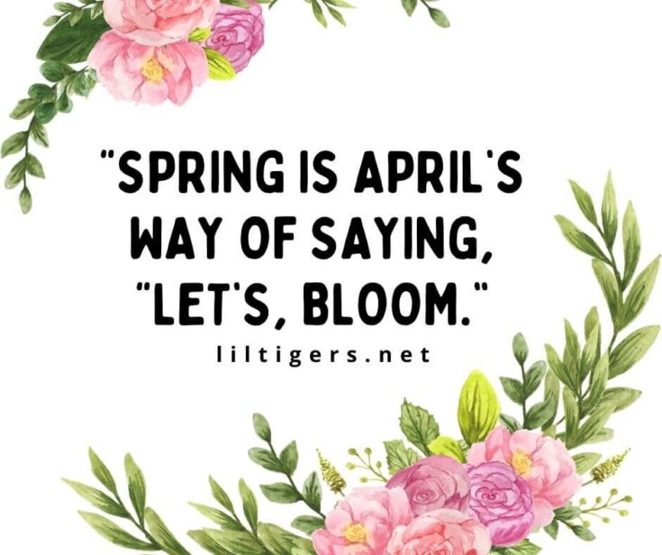 205 Hello April Quotes, Sayings, & Wishes 2025 - Lil Tigers