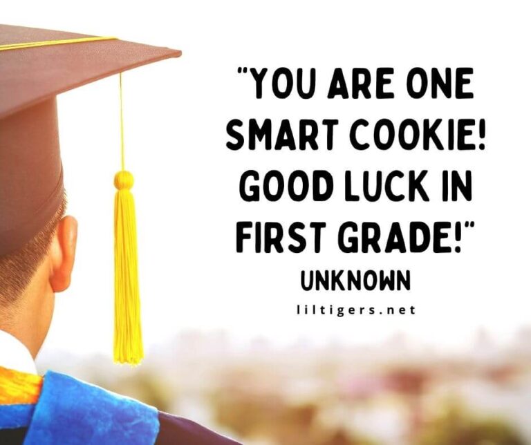 100 Best Kindergarten Graduation Quotes & Sayings - Lil Tigers