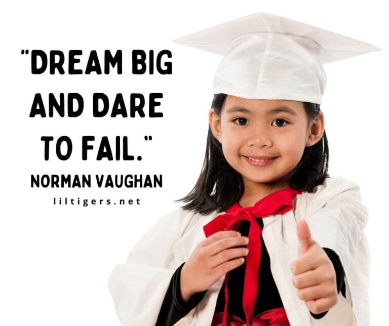 100 Best Kindergarten Graduation Quotes & Sayings - Lil Tigers