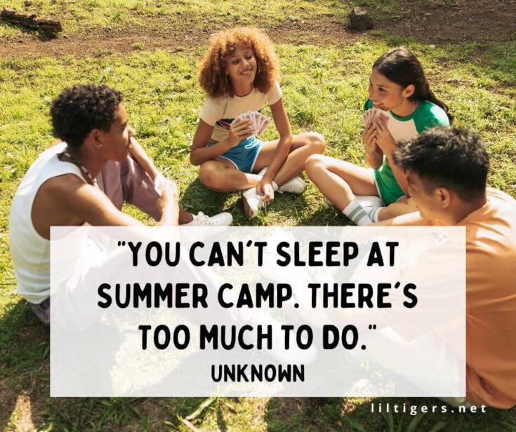 160 Best Summer Camp Quotes for Kids - Lil Tigers