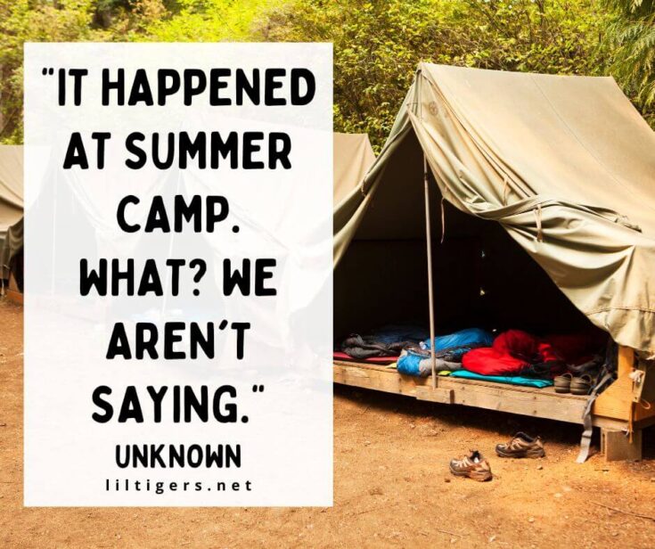 160 Best Summer Camp Quotes for Kids - Lil Tigers