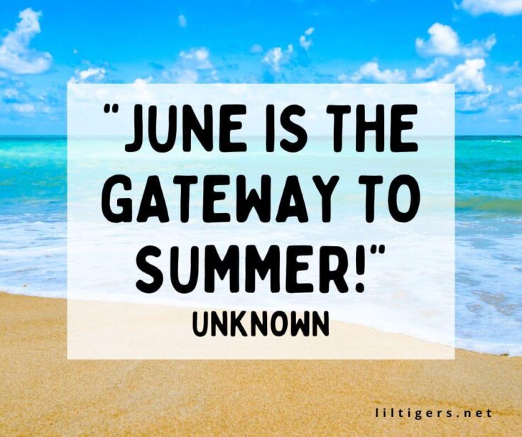 150 Hello June Quotes, Sayings & Wishes (2023) - Lil Tigers