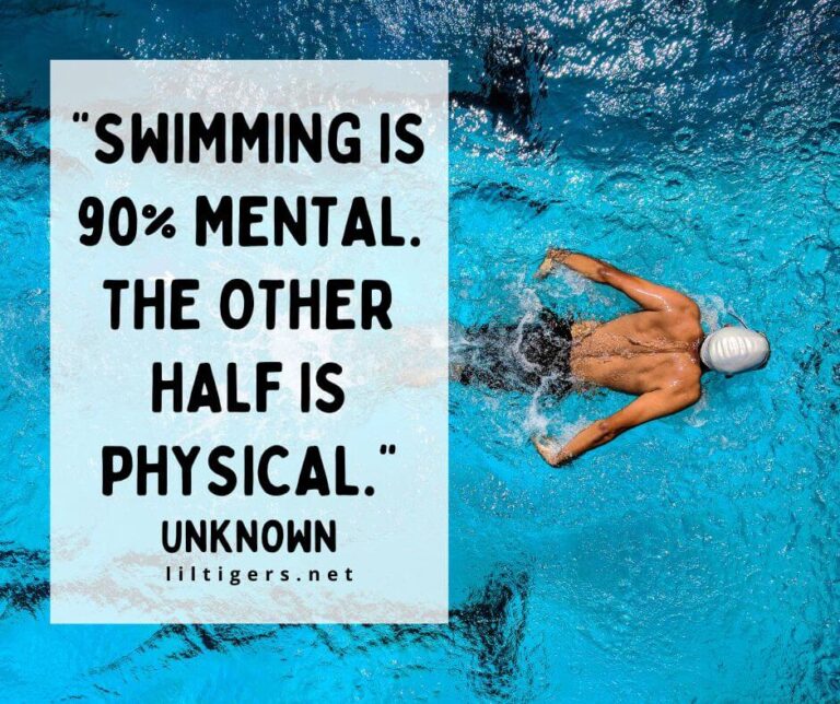 140 Motivational Swimming Quotes for Kids - Lil Tigers