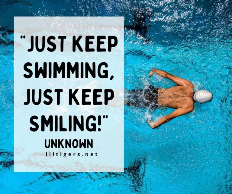 140 Motivational Swimming Quotes for Kids - Lil Tigers