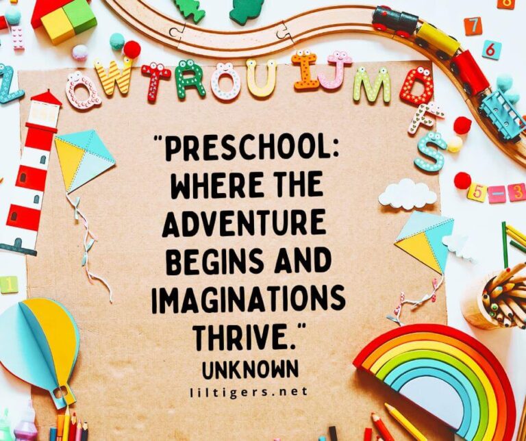 210 Happy First Day of Preschool Quotes, Wishes & Messages - Lil Tigers