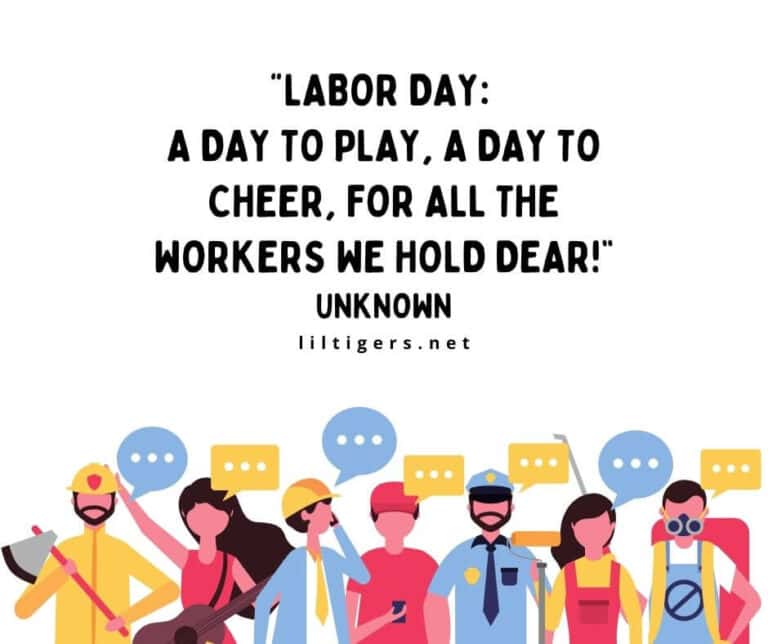 150 Happy Labor Day Quotes for Kids - Lil Tigers