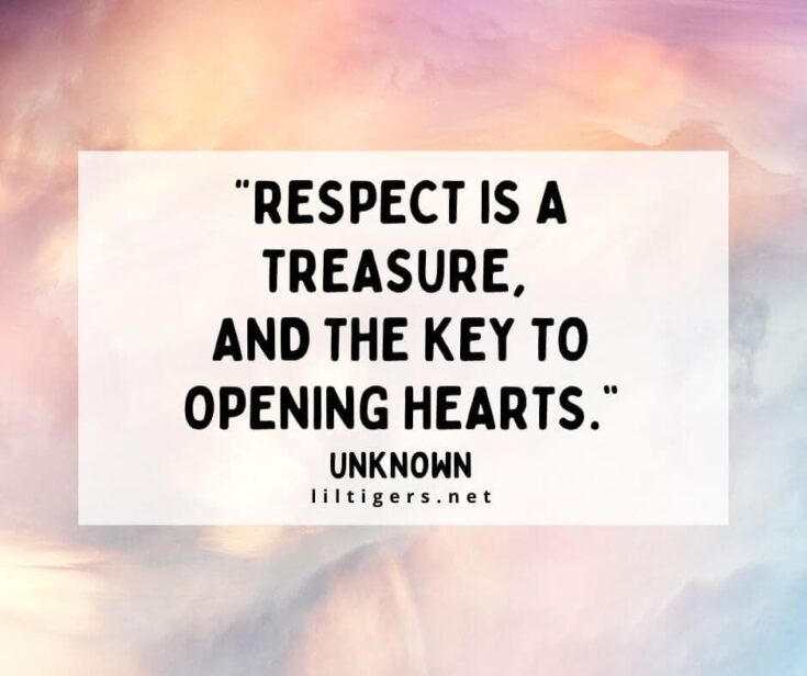 180 Best Respect Quotes for Kids - Lil Tigers